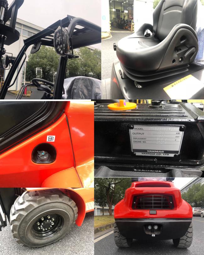 FD35 Diesel Forklift detailed view