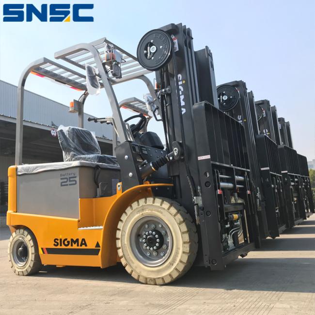 FB25 forklift operational view