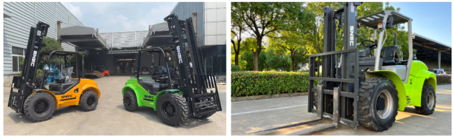 5000kg Diesel Forklift in operation