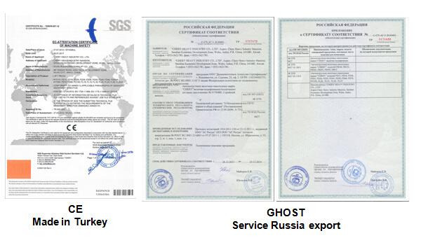 FD35 Diesel Forklift CE certification