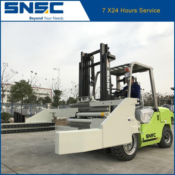 Quality Green Forklift Diesel 5 Ton SNSC 4000kg Load  Diesel Counterbalance for sale