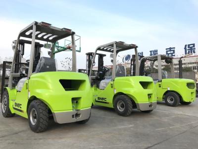 Cina Contrasillio diesel per carrelli elevatori verdi da 5 tonnellate SNSC 4000 kg di carico in vendita
