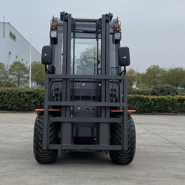 Quality 3.5 Ton Diesel Forklift Lift Trucks SNSC Forklift 3000mm-5000mm Lift Height for sale