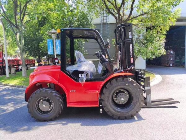 Quality 5000kg Load Diesel Engine Forklift 4m 4.5m 4.8m 5m Lifting Height for sale