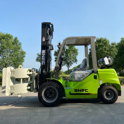 Cina Camion a forchetta a gas naturale 3 tonnellate di GPL Camion a forchetta a doppio combustibile Pesante in vendita