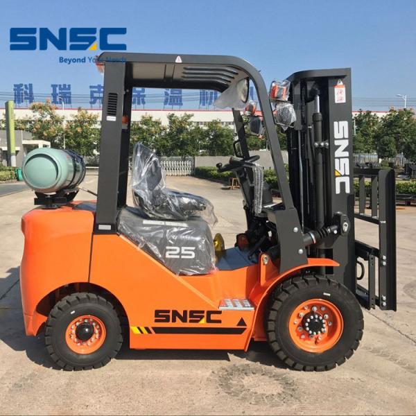 Quality FL25 LPG Gas Forklift Japan Nissan K25 LPG Forklift Truck SNSC for sale