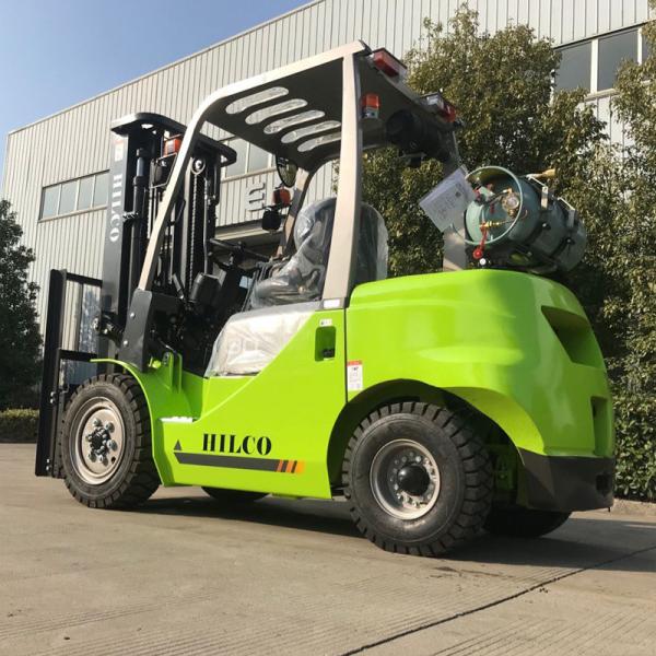 Quality 6m Lifting High Mast Forklift LPG Gas Forklift 3000kgs Load Capacity for sale