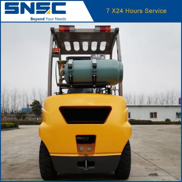 Quality Japan NISSAN K25 Gasoline Forklift SNSC LPG Counterbalance Forklift for sale