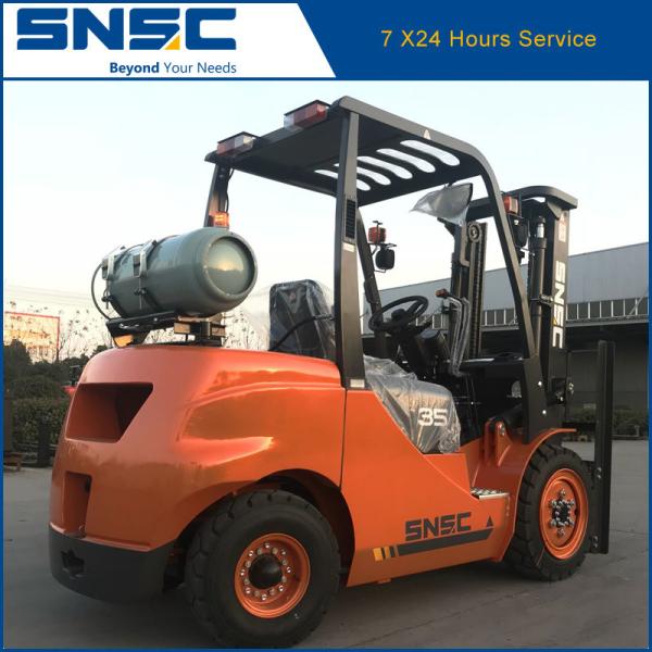 Quality Japan NISSAN K25 Gasoline Forklift SNSC LPG Counterbalance Forklift for sale