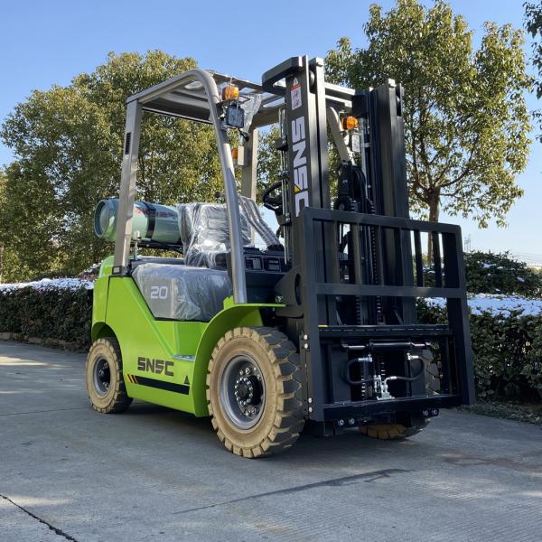 Quality 2 Ton LPG Gas Forklift 3000mm-7000mm Lifting Dual Fuel Forklift for sale