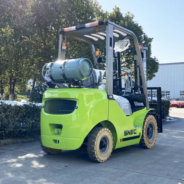 Quality 2 Ton LPG Gas Forklift 3000mm-7000mm Lifting Dual Fuel Forklift for sale