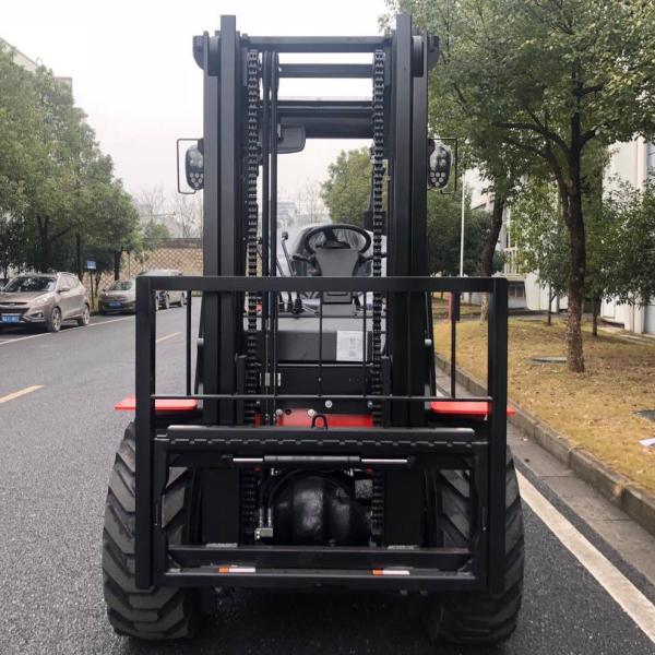Quality 3.5 Ton 4x4 Forklift Small Rough Terrain Forklift FD35 Diesel Engine for sale