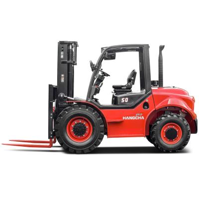Cina SNSC 5 tonnellate costruttori di carrelli elevatori per terreni accidentati 2WD 4WD 5000 kg carico in vendita