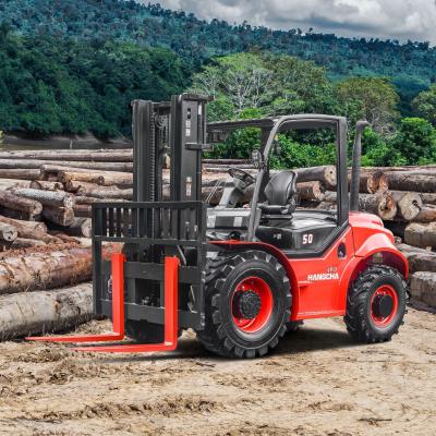 Cina SNSC 5 tonnellate costruttori di carrelli elevatori per terreni accidentati 2WD 4WD 5000 kg carico in vendita