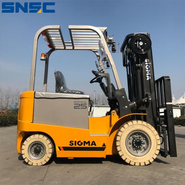 Quality 2.5ton Electric Forklift Lift Trucks SNSC Electric Counterbalance Forklift for sale