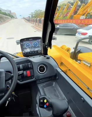China Articulating Telescopic Handler Forklift 7 Ton 7000kgs Load Tele Boom Forklift for sale