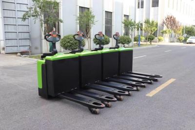 Cina 1550mm Fork Battery Powered Pallet Truck per fabbrica di alimenti e bevande in vendita
