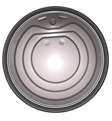 China #401 Rust Resistance TFS Material 99mm Diameter Golden  Easy Open EOE For Food Cans for sale