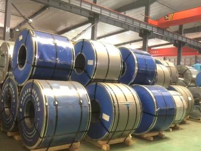 China SPTE bobina / hoja de estaño para alimentos y bebidas puede excelente resistencia a la corrosión en venta