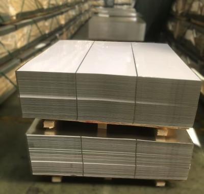 China MR Bright Finish Tinplate Sheets T4CA T5CA TINPLATE SHEETS Double-Side White Lacquer for sale