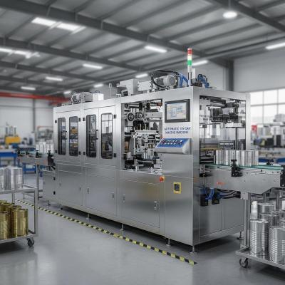 China Bright Or Matte Surfacefinish Automatic Tin Can Making Machine Width 600-1250 Mm Ideal For Metal Can Manufacturing Processes for sale