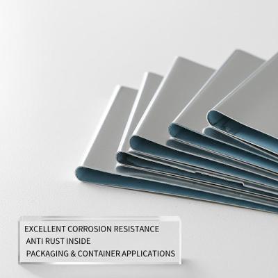 China Excellent Corrosion Resistance Electrolytic Tinplate Sheets Featuring Anti Rust Inside Designed for Packaging and Container Applications for sale