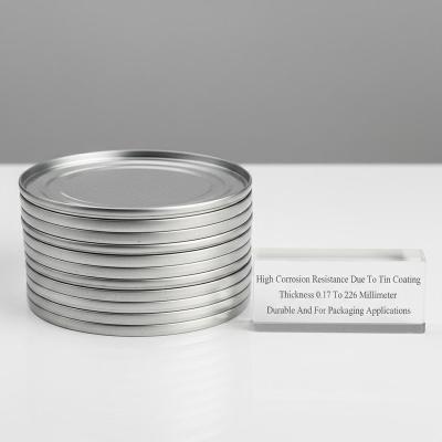 China High Corrosion Resistance Due To Tin Coating Can Bottom Thickness 017 To 026 Millimeter Durable And For Packaging Applications for sale