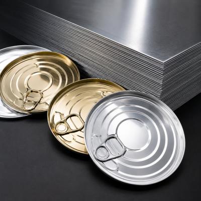 China Premium 50mm Round Tinplate Lid For Food & Industrial Can Packaging for sale