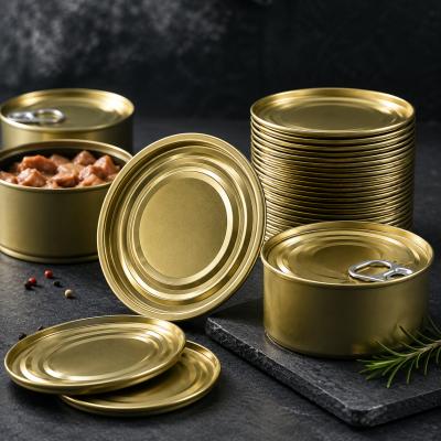 China 73mm Tin-Free Steel Food Can Closure - 0.18mm Thickness for sale