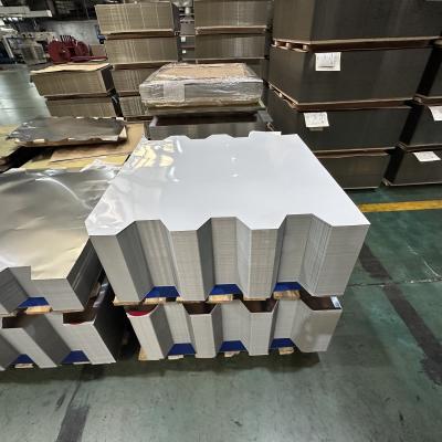 China 0.20mmDouble-Sided White Coated Tinplate Sheet for Food Cans for sale