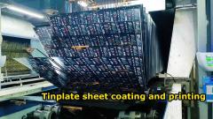 Premium Tea Packaging Tin Plate Sheets