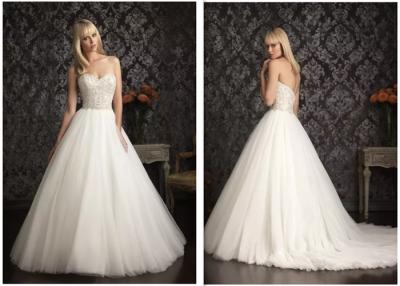 China Satin Fashion Ball Gown Style Wedding Dresses For Bridals And Womans for sale
