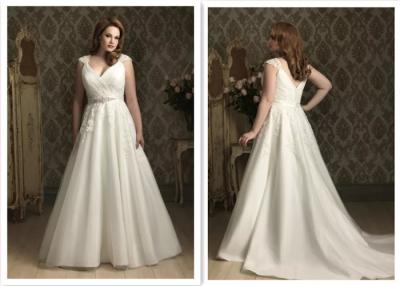 China Sexy A Line Bridesmaid Dresses / Long Tail Formal Lady Modern Ball Gown for sale