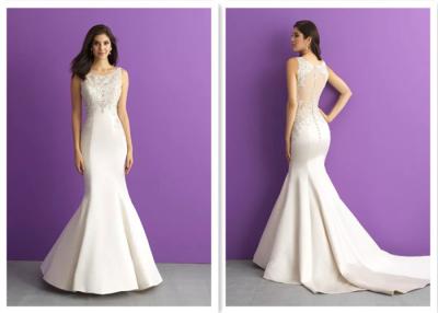 China Regal Sophistication Mermaid Tail Wedding Dress Sumptuous Crystal Embellishments for sale