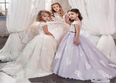 China Party Pageant Sparkly Flower Girl Dresses For Wedding Easter Graduation Communion for sale