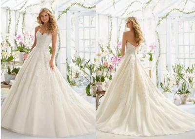 China Russian Corset Ball Gown Wedding Dress for sale
