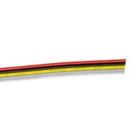 China Copper Material Flexible Flat Cable , 200 Degree High Temperature Cables for sale