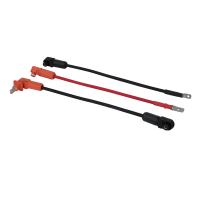 China TPE Jacketed MC4 Solar Cable Assembly In Black / Red For Superior Panel Connection for sale