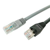 China 10Gbps RJ45 Shielded Ethernet Cable Assembly For Frequency Network Connections for sale