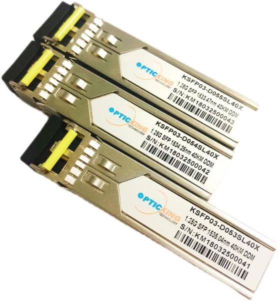 1535.04nm Optical DWDM Transceiver Compatible 1.25G SFP Module