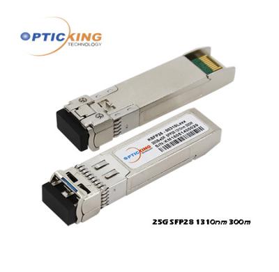 Cina Ricetrasmettitore ottico di LC dello SR duplex del connettore 850nm 300m 25G SFP28 in vendita