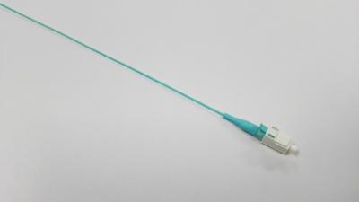 China Customized MM LC/PC 0.9mm Simplex Fiber Optic Cable Pigtail for sale