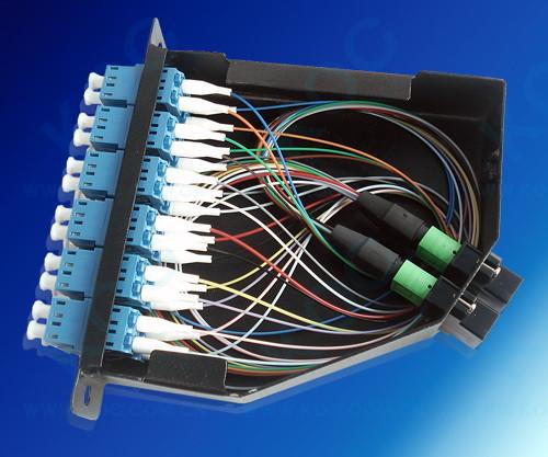 1*8 2*24 MPO Breakout Cable Transition Cassette For Data Center