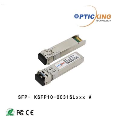 China Hot Pluggable SMF SFP Module 1310nm 10km LC 10G SFP+ Transceiver for sale