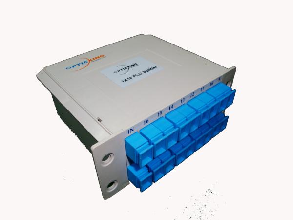 OEM ODM 1x32 Fiber Splitter SC PC Plug Box High Isolation For FTTH
