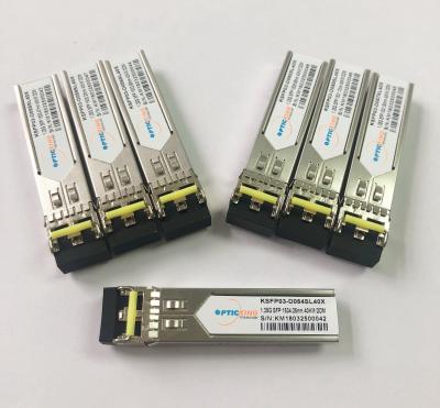 China Optische de Zendontvangermodule 40km 80km 120km van DWDM 1534.25nm SFP Te koop