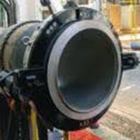 China Hydraulic Pipe Cutting and Beveling Machine Split Frame 610-1524mm OD Cold Cutting for sale