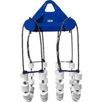 China Suhigo Pipe Lowering Cradle 6-60 Inch 45T Max Load Polyurethane Roller for sale
