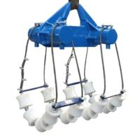 China 55 Ton Pipe Roller Cradle 610mm 914mm Pipe Lowering Cradle for Pipeline Construction for sale
