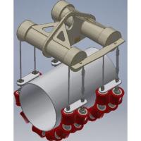 China Suhigo HGRC4860 Pipe Roller Cradle 1524mm 55T for Pipeline Construction for sale